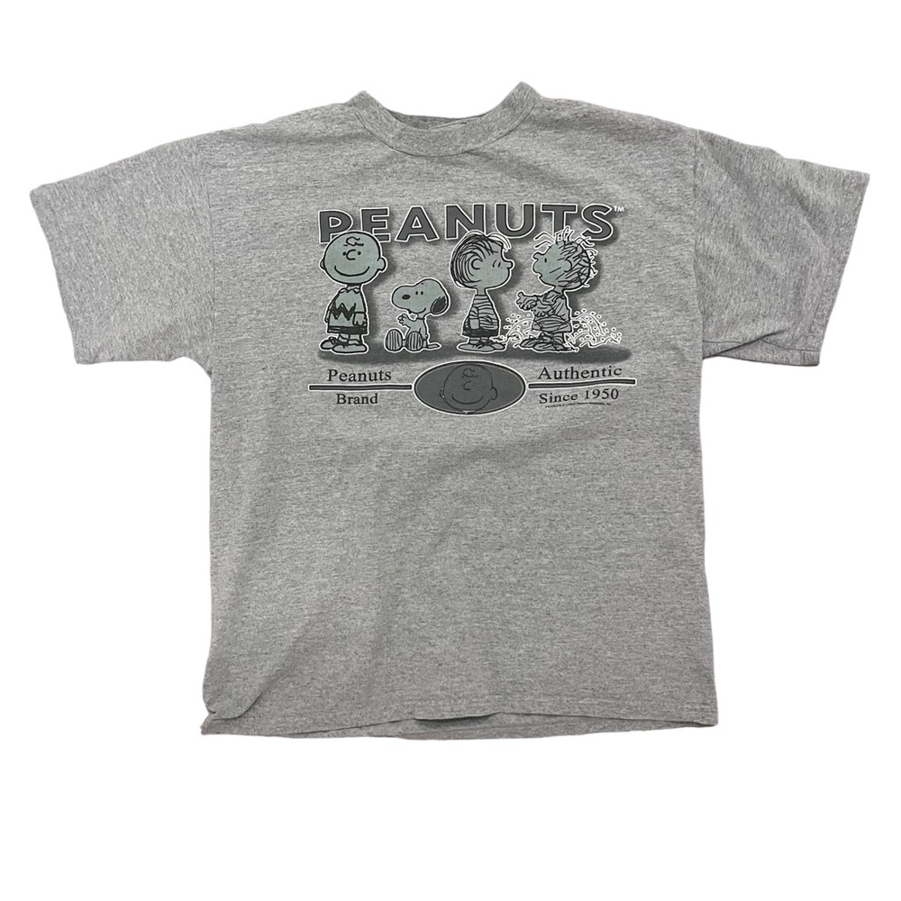 Vintage 90s Charlie Brown Peanuts Comic Graphic Promo… - Gem